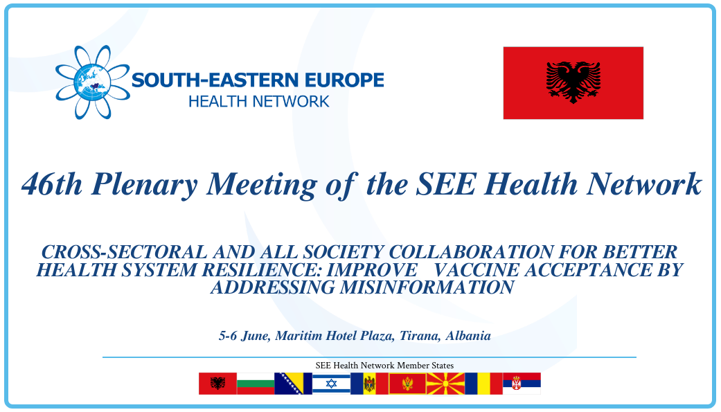 The 46th SEEHN Plenary Meeting Highlights Cross-Sectoral and All ...